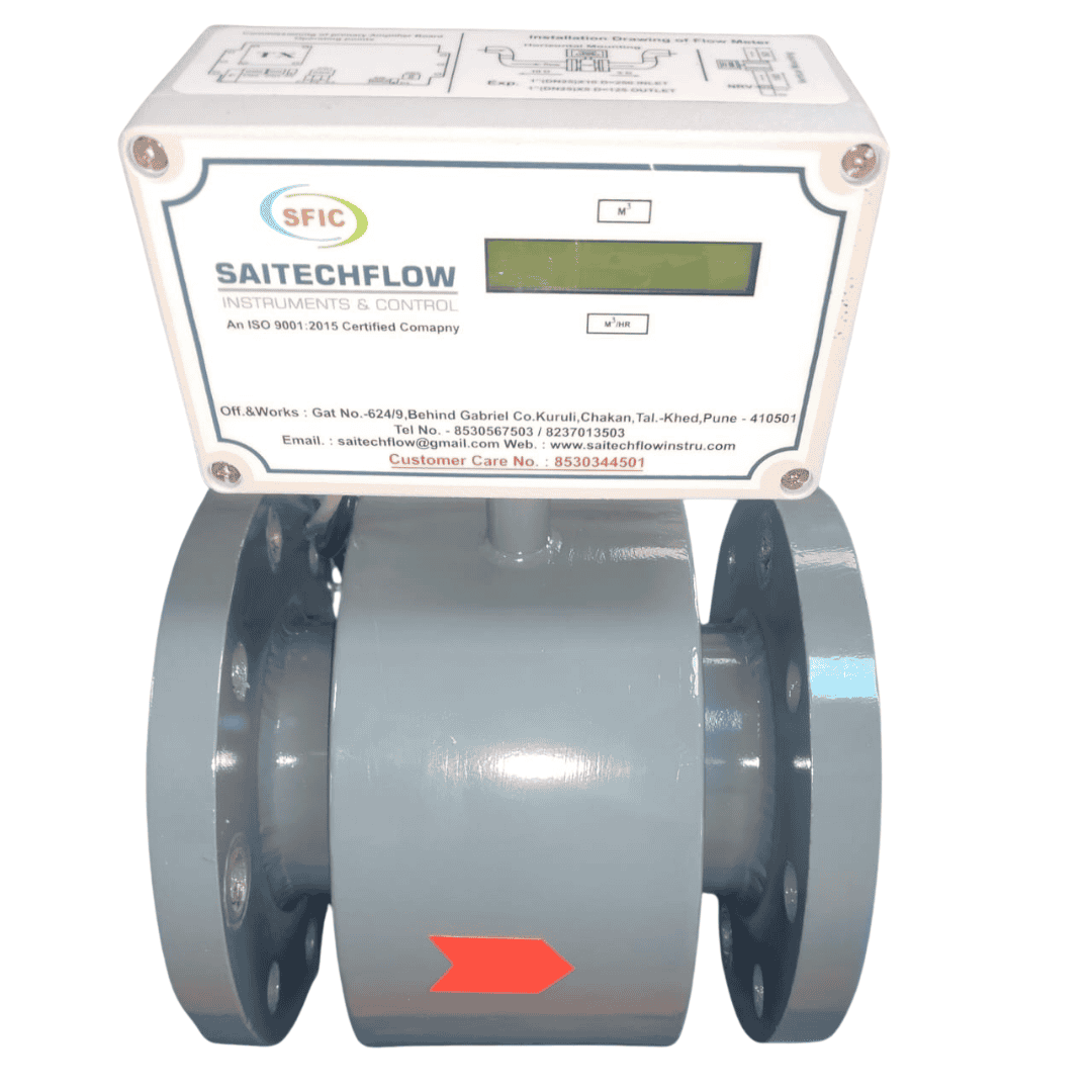 High-Temperature / High-Pressure Electromagnetic Flow Meter ...